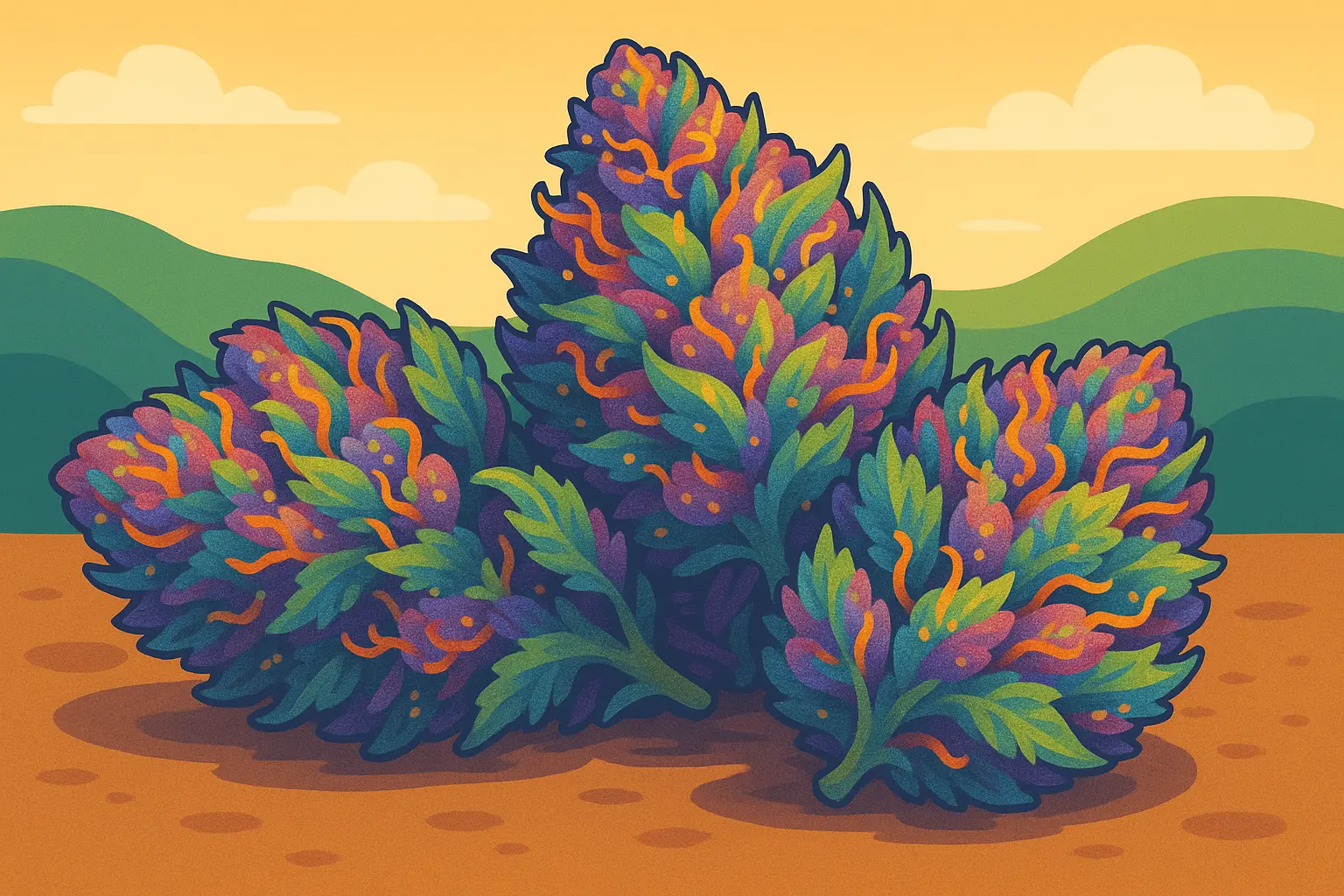 Rainbow Driver Strain Guide | TEN$CARTS